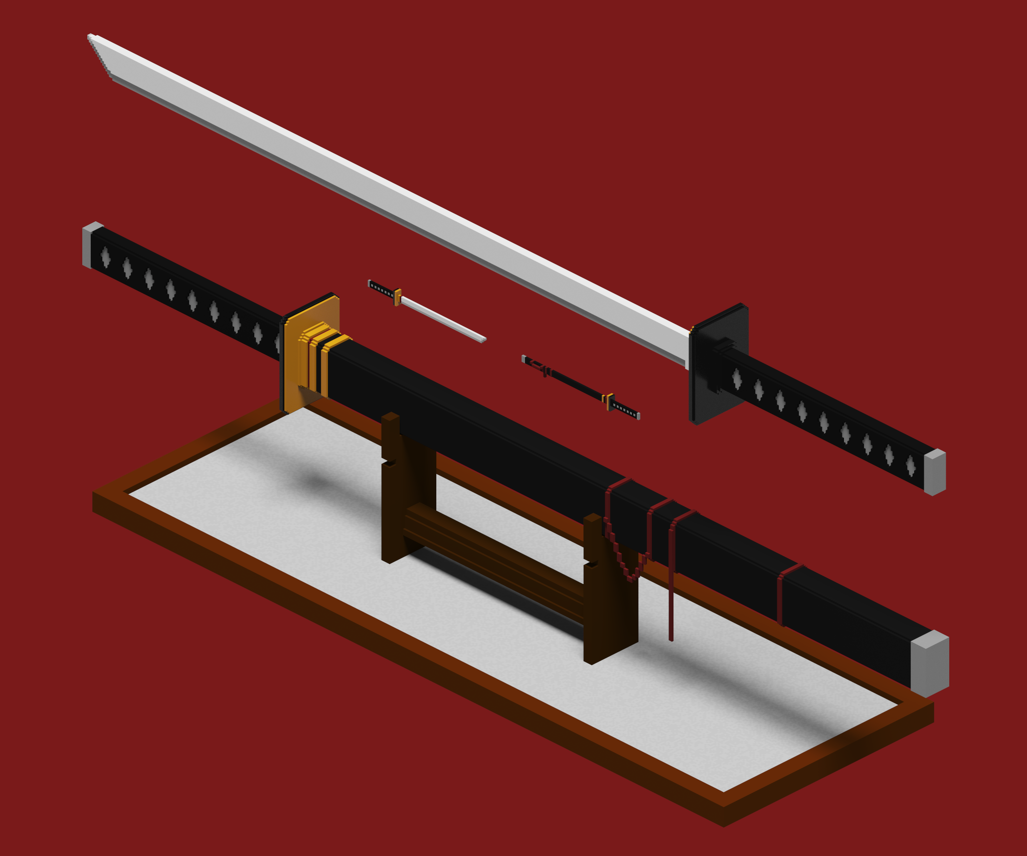 Voxel Katana | Scrolller