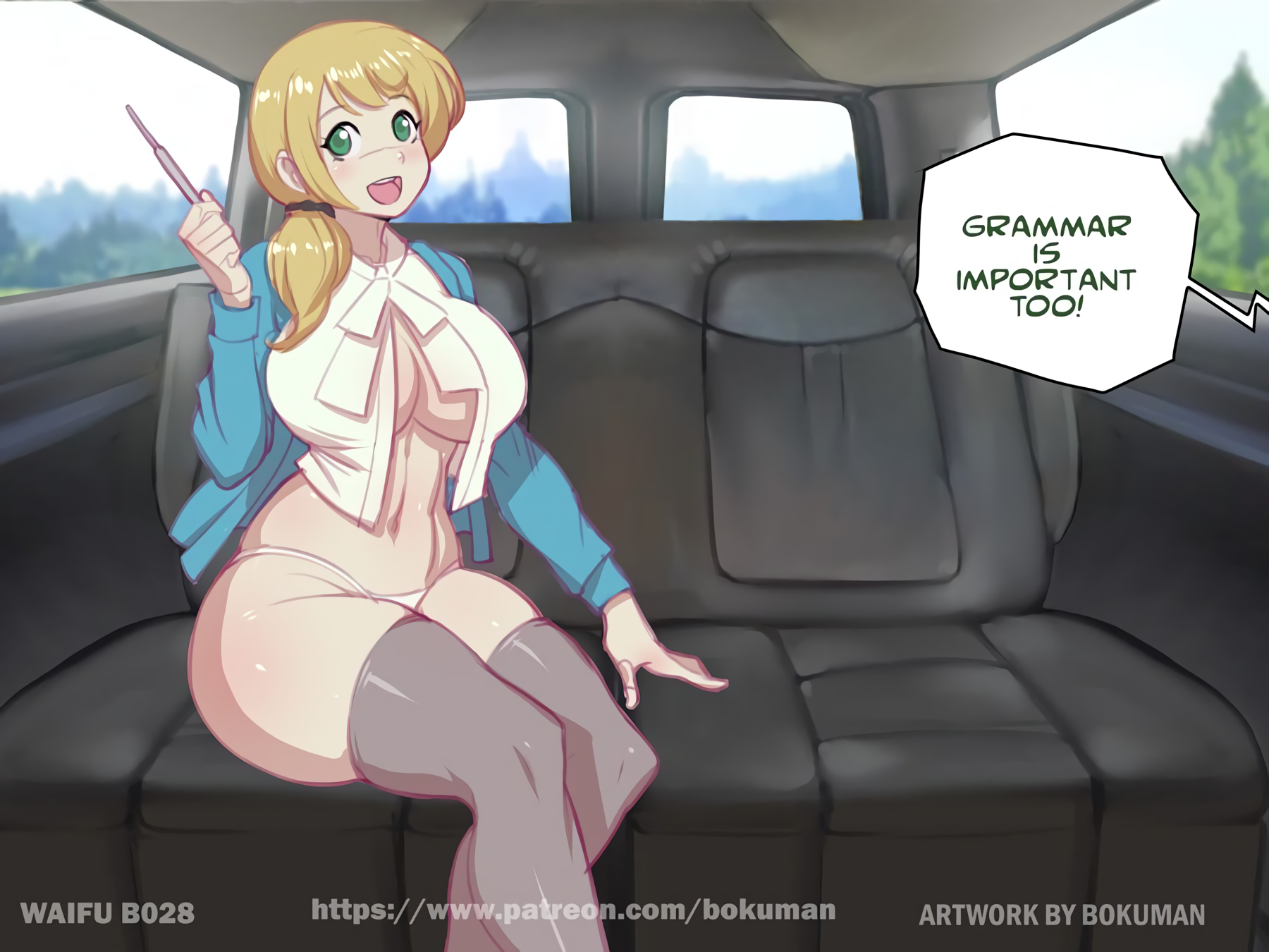 WaifuBus #028 - Ellen Baker (Bokuman) [Original/New Horizon] | Scrolller