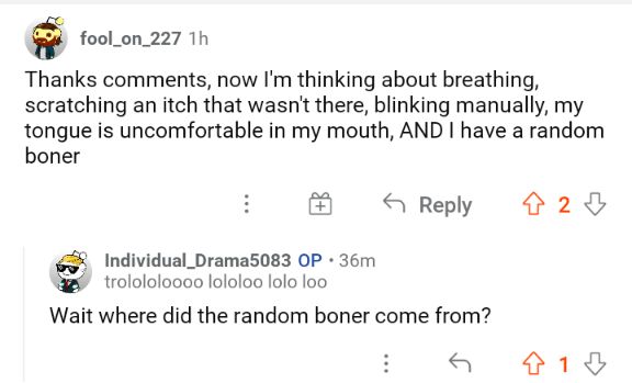 Wait a second.......Why a Random Boner? | Scrolller