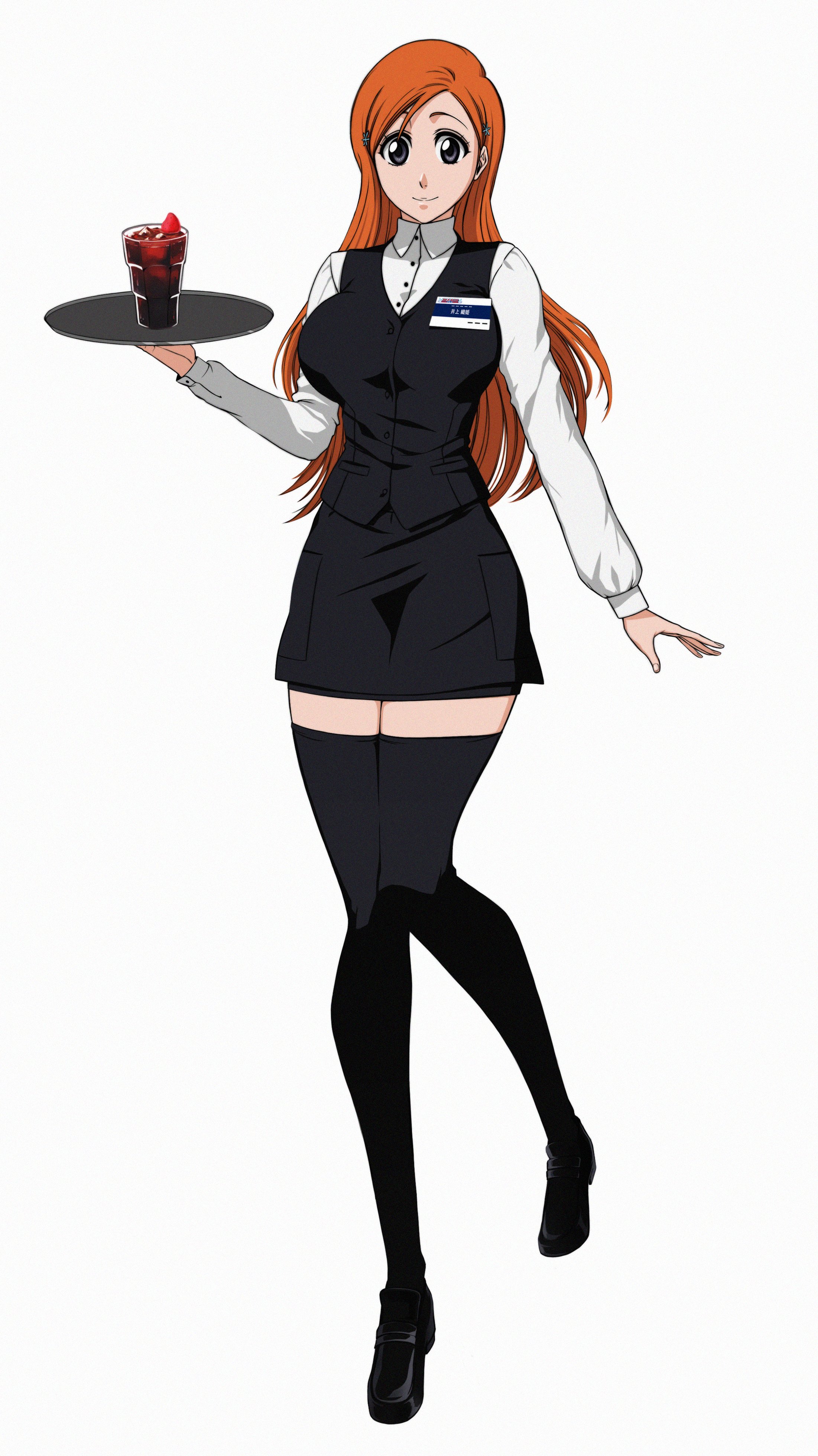 Waitress Orihime | Scrolller