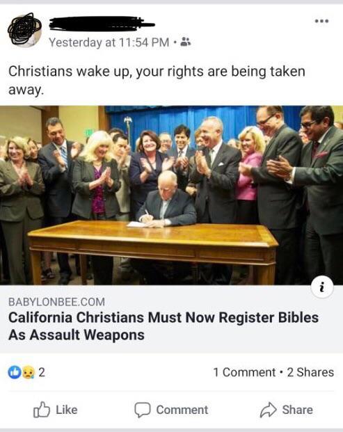 Wake up and bite the Babylon Bee | Scrolller