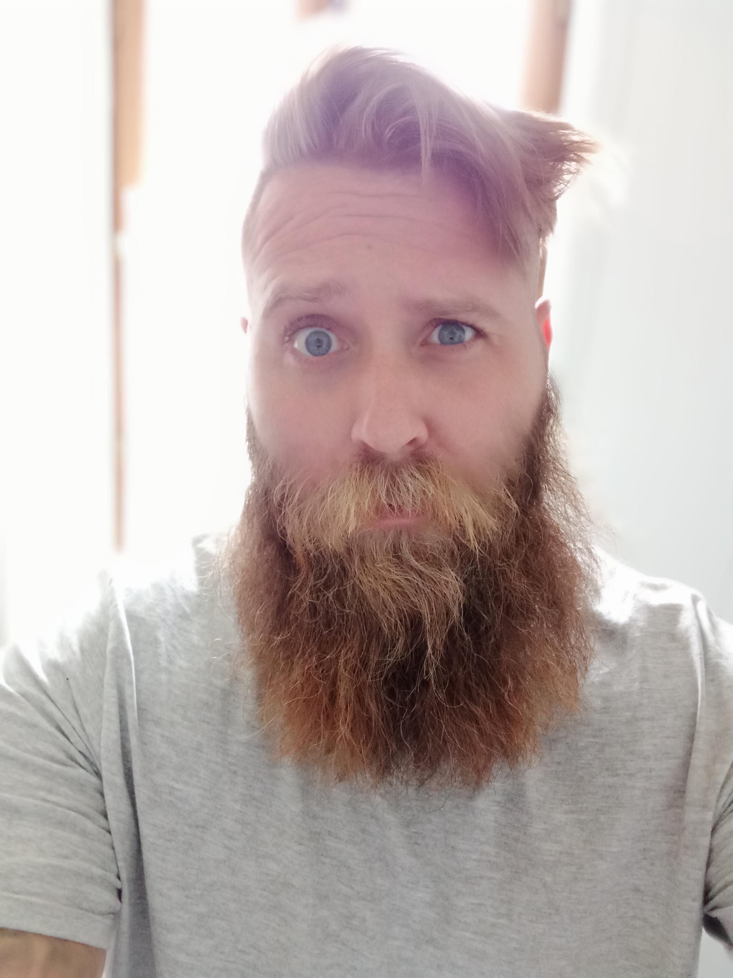 Walked out the house with wet beard and hair this morning! Please tell me it's not been like ...