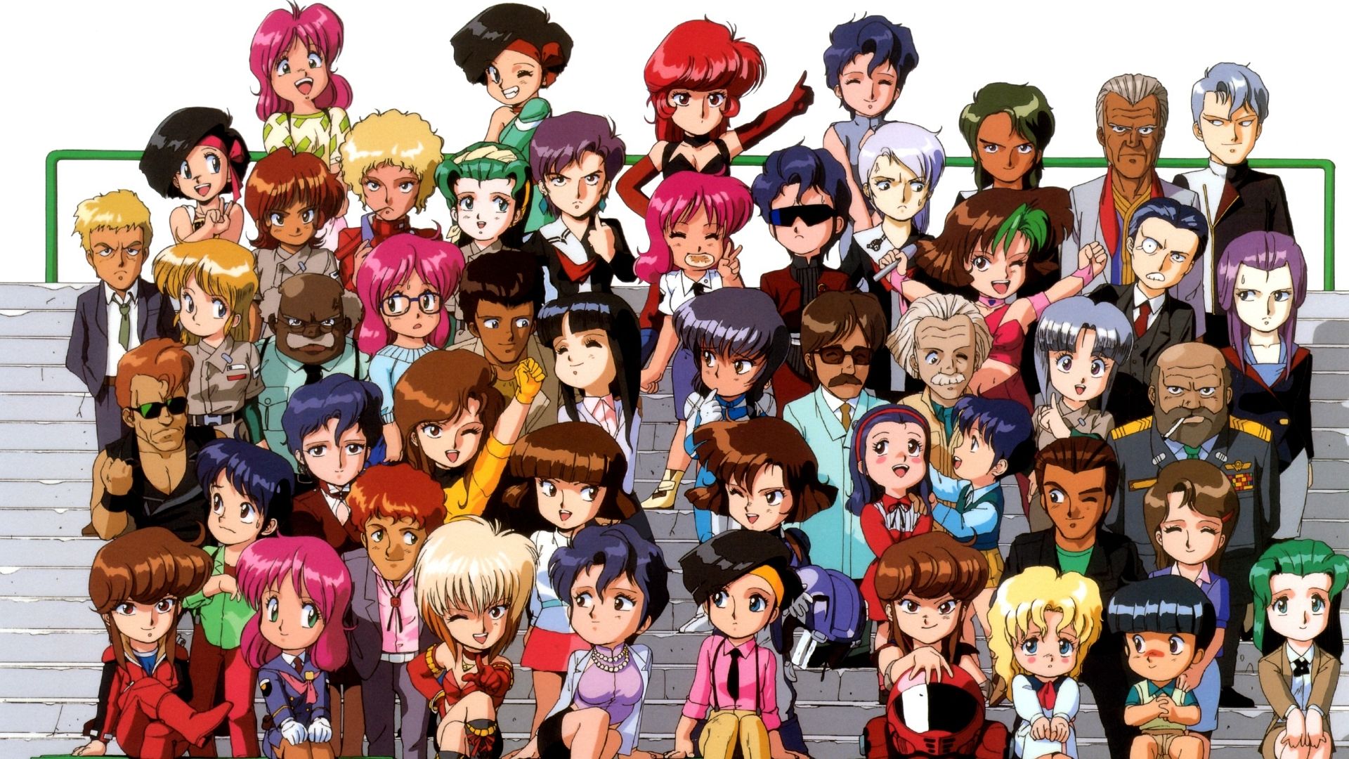 [Wallpaper] Characters from Bubblegum Crisis | Scrolller