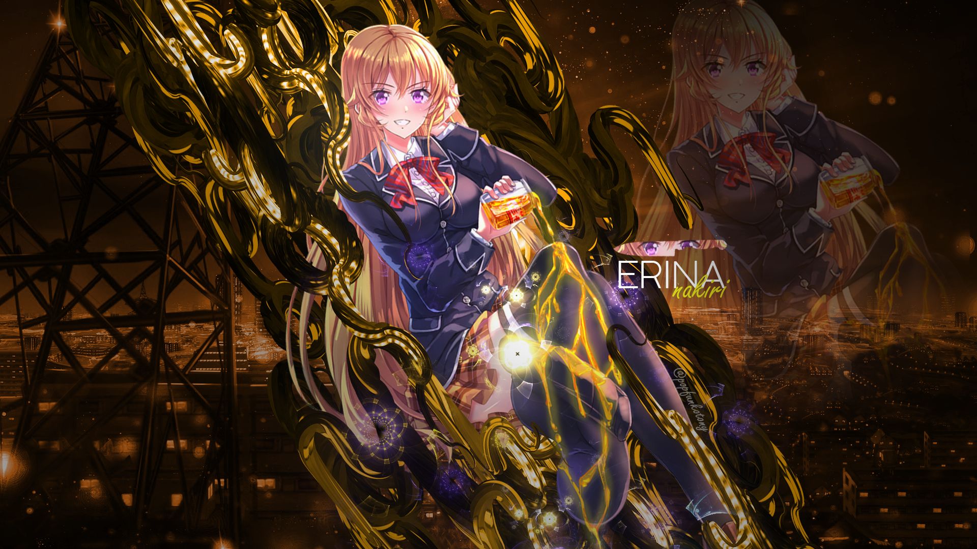Wallpaper I made of erina! | Scrolller