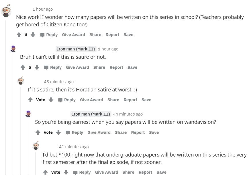 Wandavision is the new Citizen Kane | Scrolller