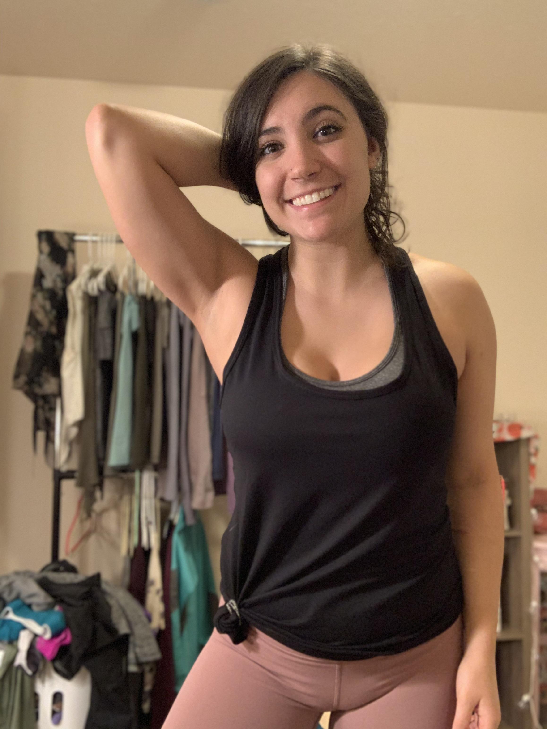 Want to smell them after my workout ? 😈💦 | Scrolller