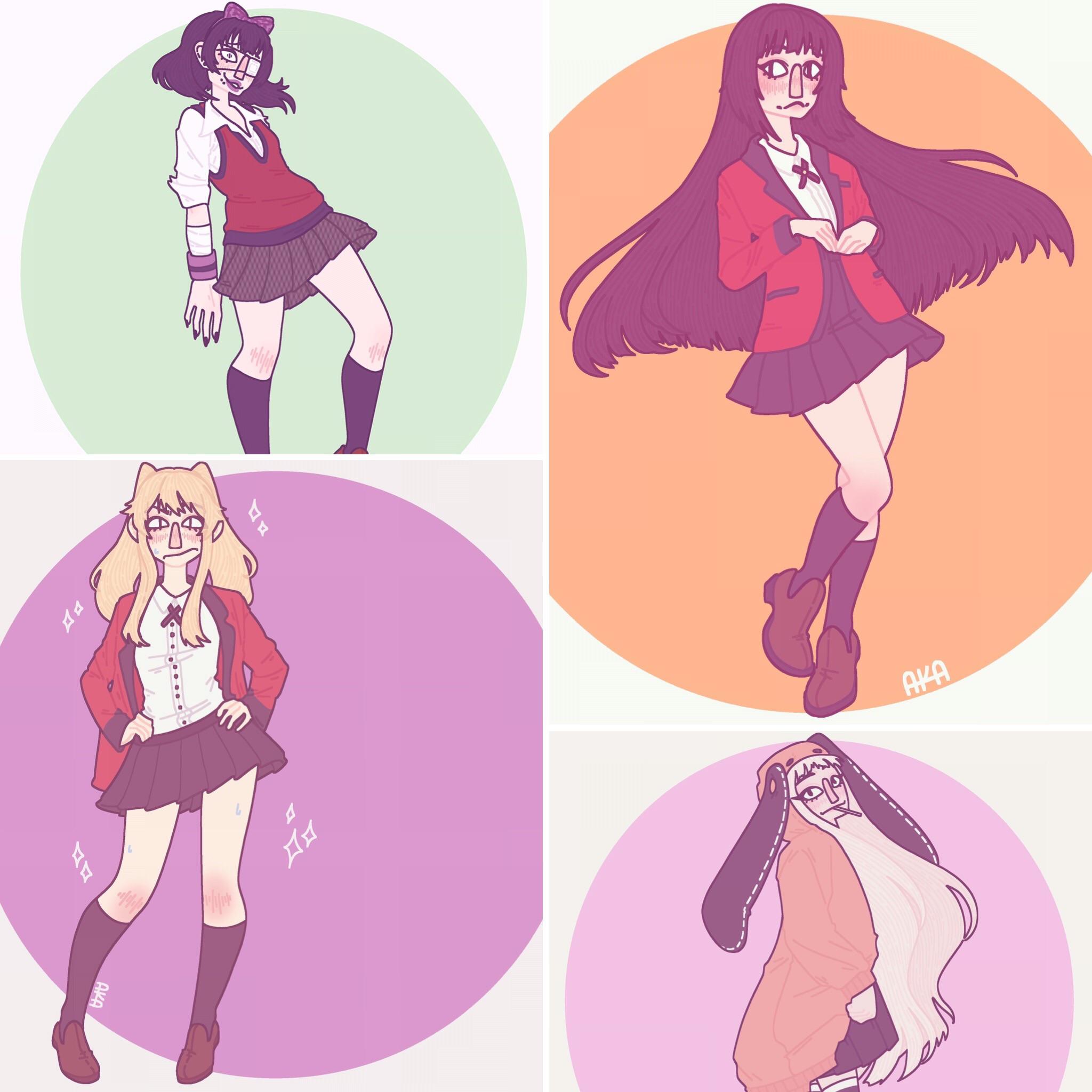 Wanted to draw my fave girls! | Scrolller