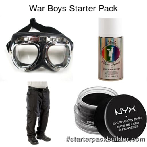 War Boys starter pack | Scrolller