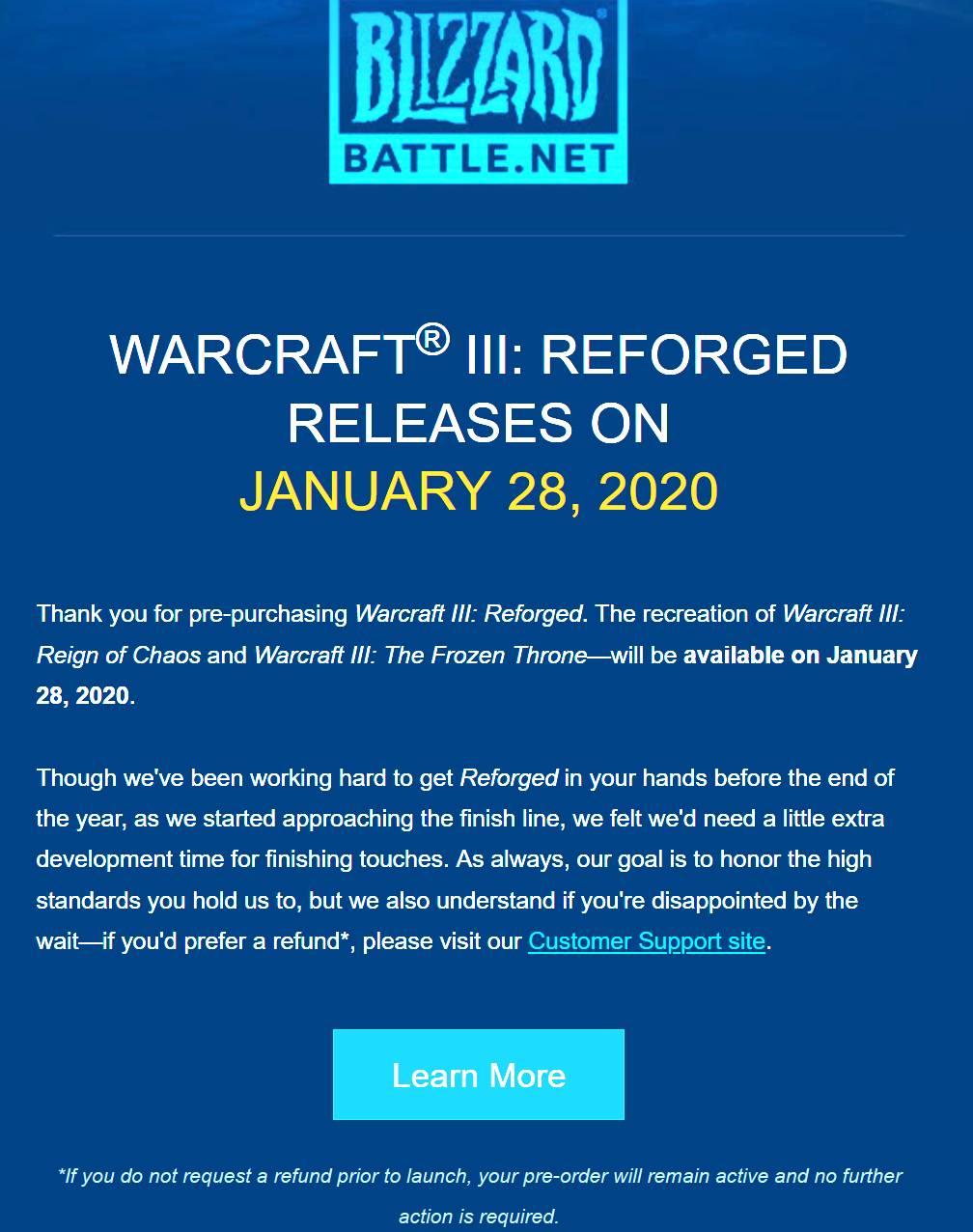Warcraft III Reforged Release Date | Scrolller