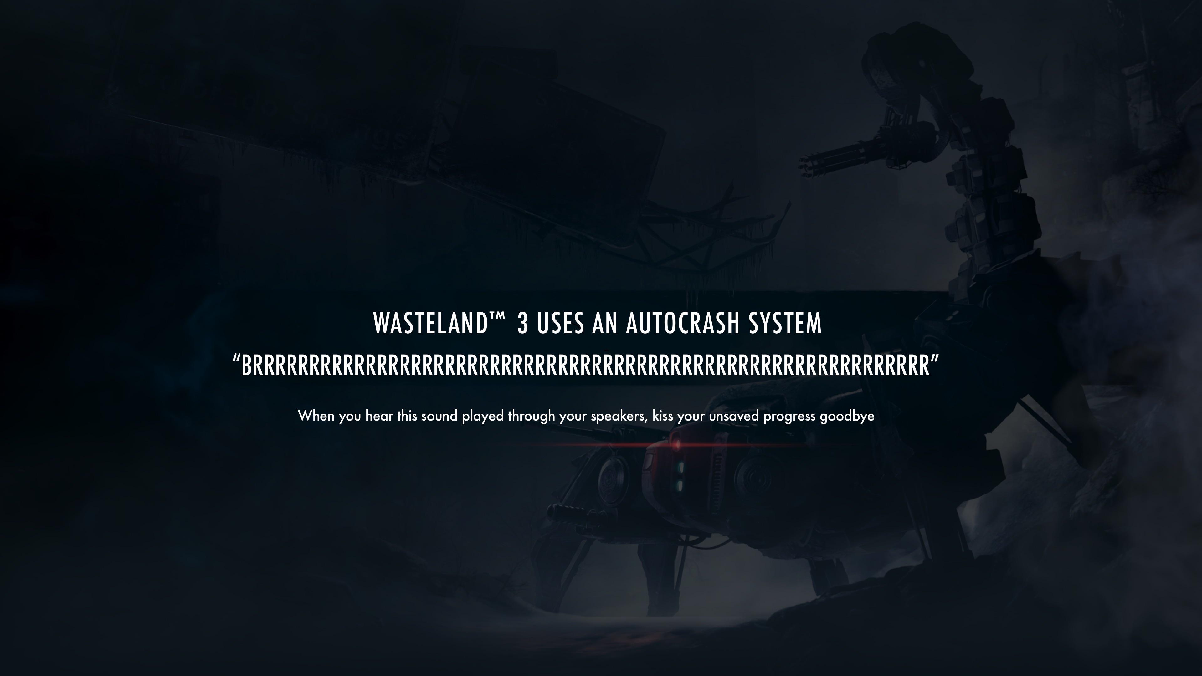 Wasteland 3 Honest Load Screen | Scrolller