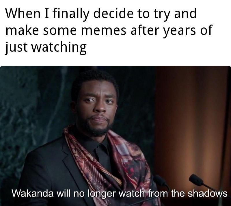 Watching from the shadows? We don't do that here anymore | Scrolller