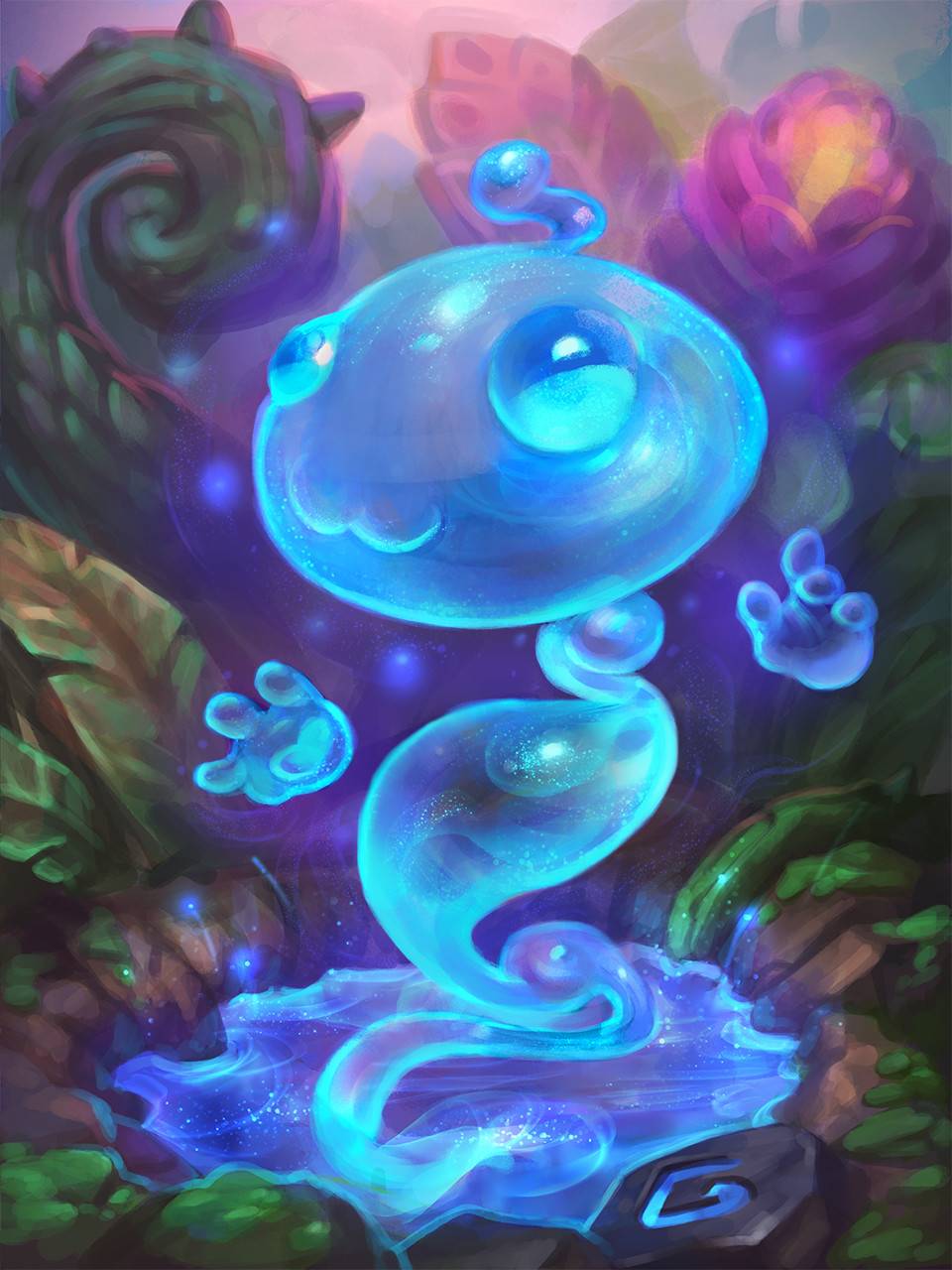 Water Elemental by Anton Zemskov | Scrolller