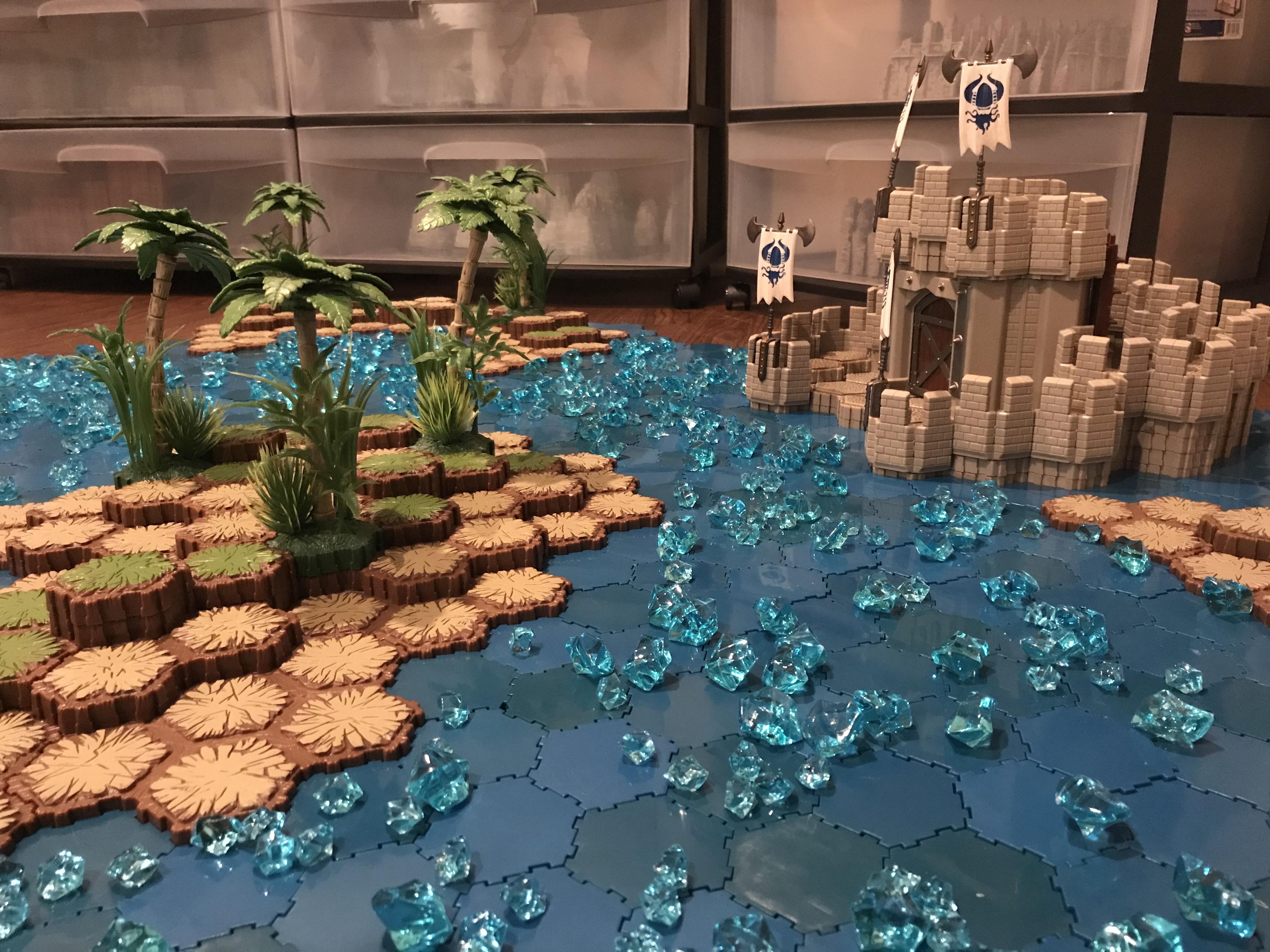 Water themed scenario. Restricted troop types. | Scrolller