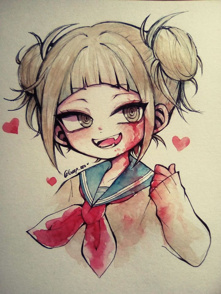 Watercoloured Himiko Scrolller