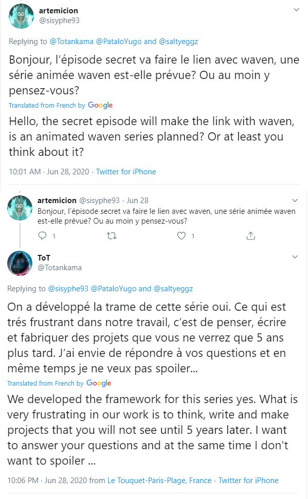 Waven series officially confirmed. | Scrolller
