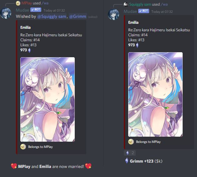 We rolled Emilia twice in 1 minute | Scrolller