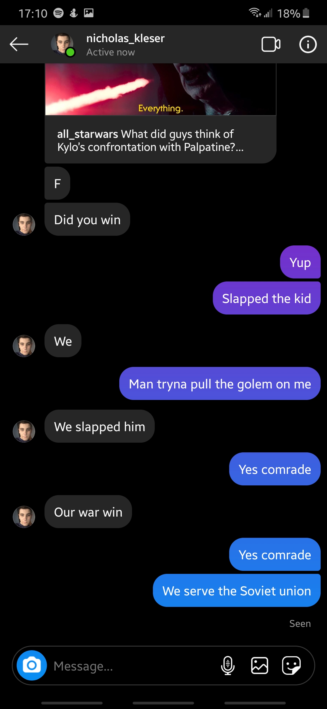 We slapped him | Scrolller