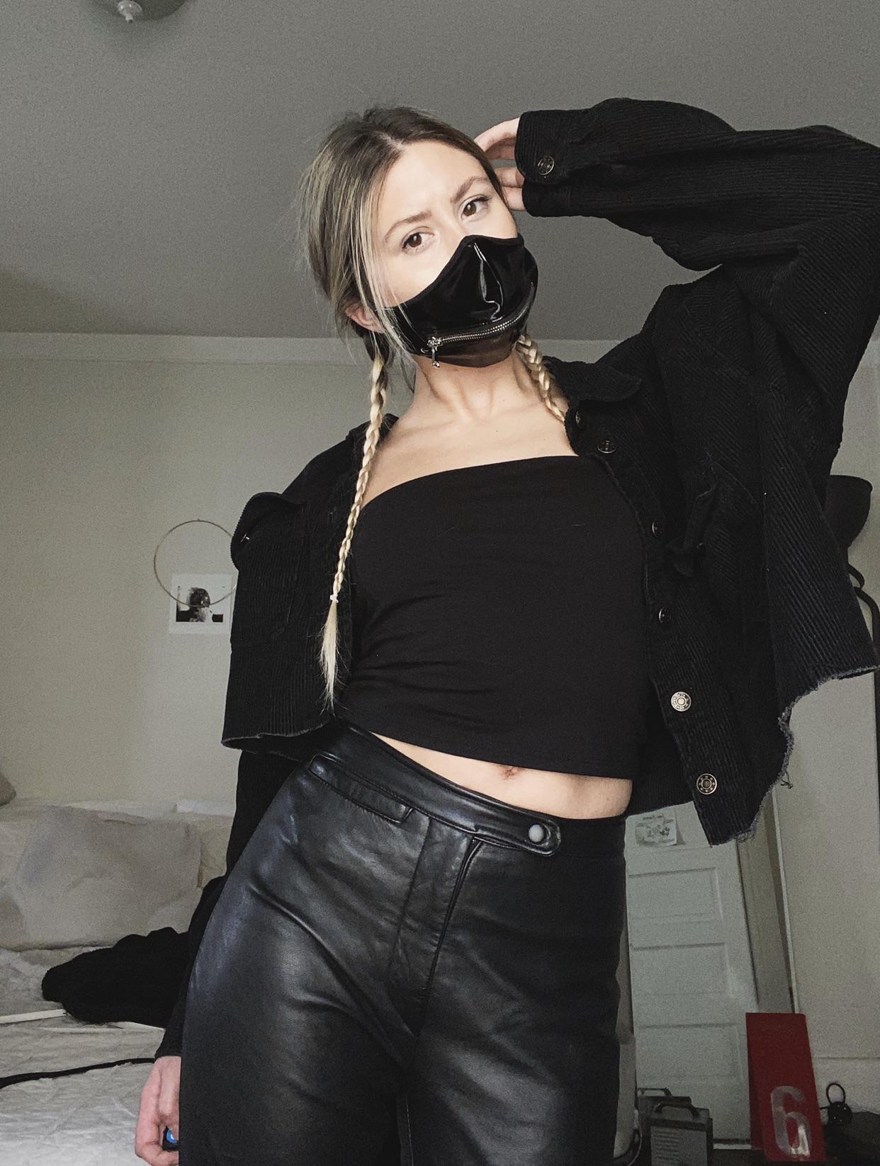 wear a mask but make it kinky (find me uncensored in my bio) 😈 | Scrolller