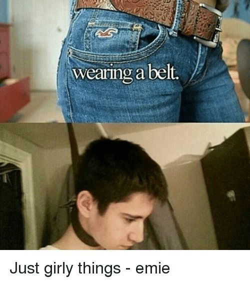 Wearing a belt | Scrolller