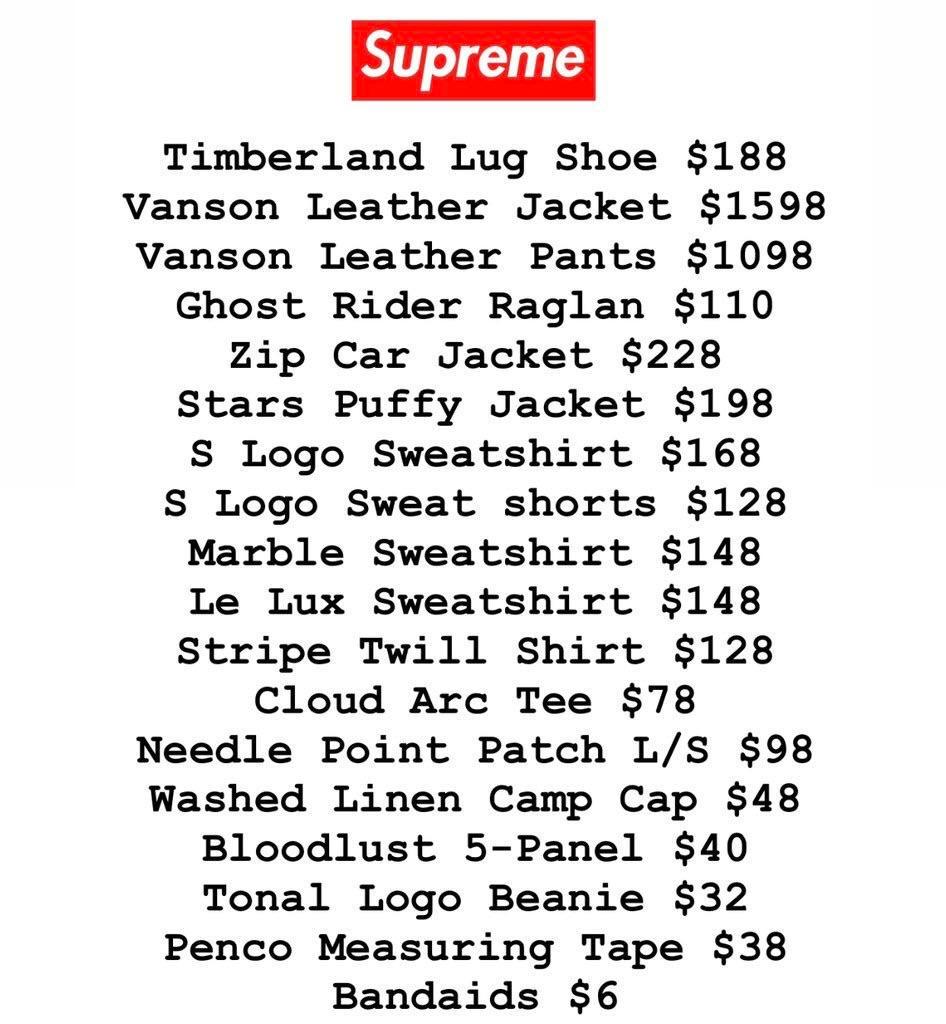 Week 2 price list | Scrolller