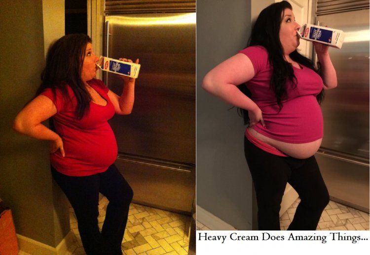 Weight Gain Before and After Collection | Scrolller