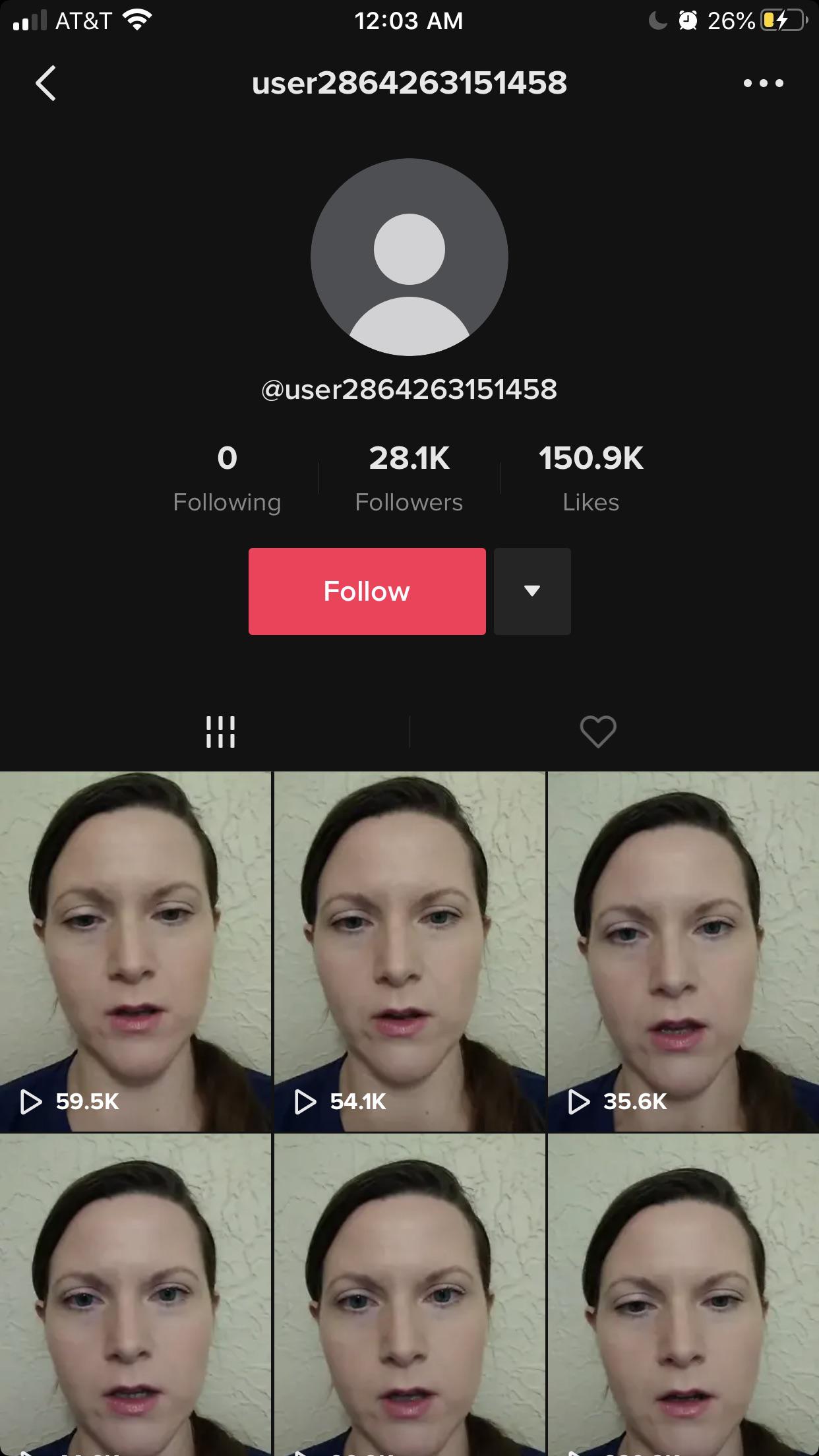 Weird Account On Tik Tok Which Has Woman Speaking In Code And Making Morse With Her Eyes