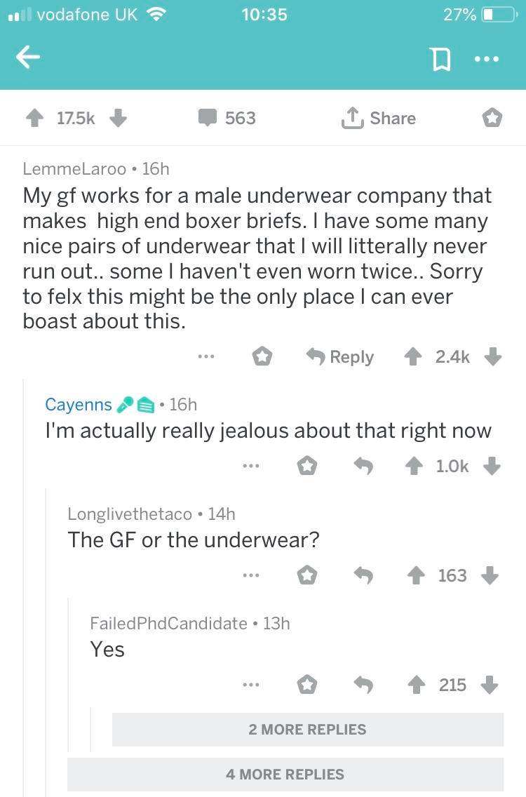 Weird flex but okay | Scrolller