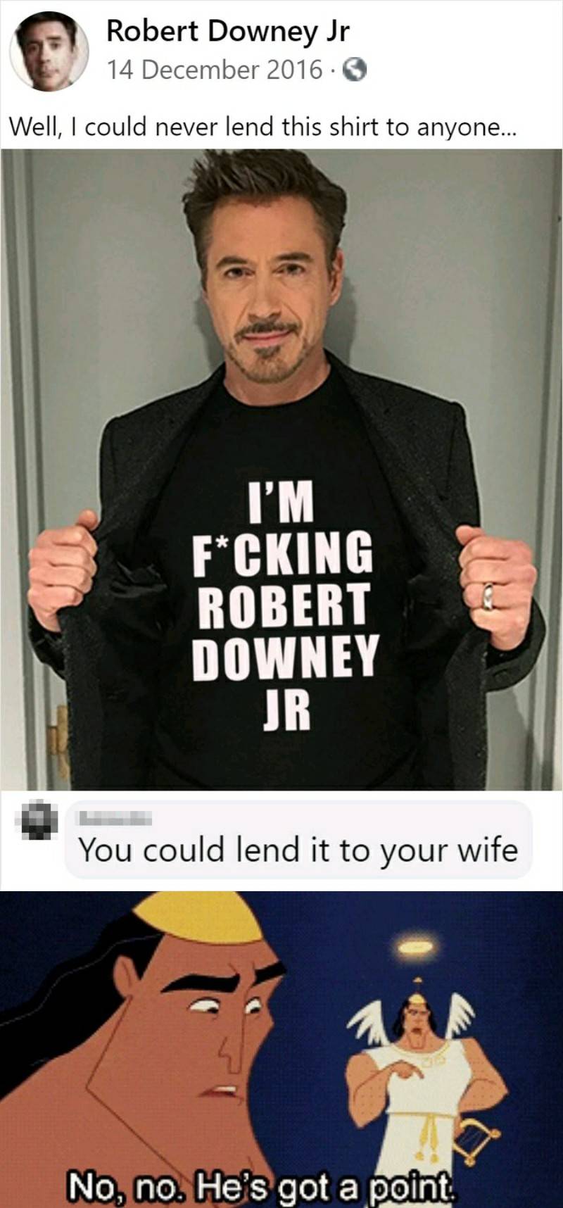 Well, he's not wrong | Scrolller