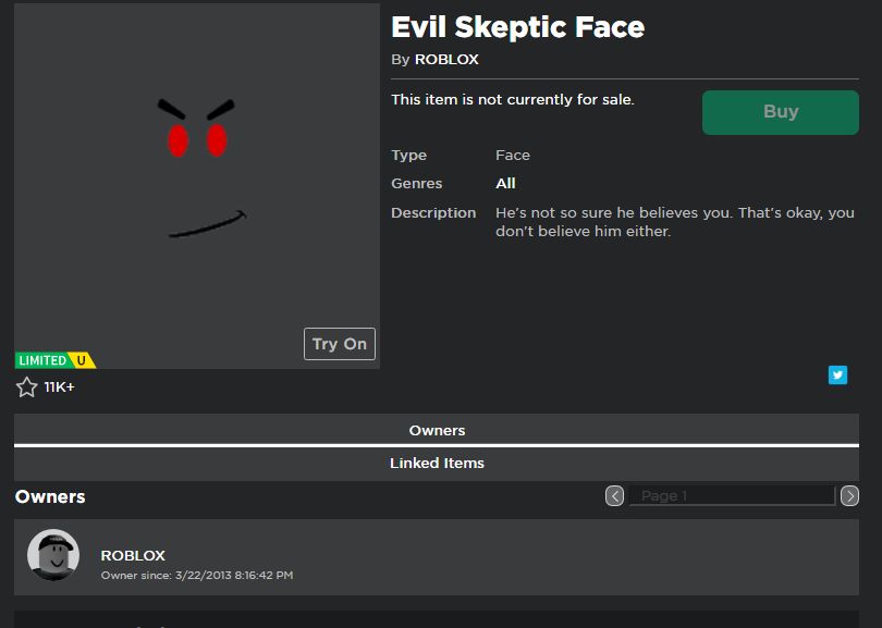 Well, The evil skeptic face is no more. | Scrolller