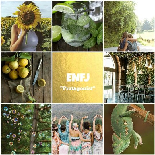 What, according to you, goes on ENFJ aesthetic board? | Scrolller