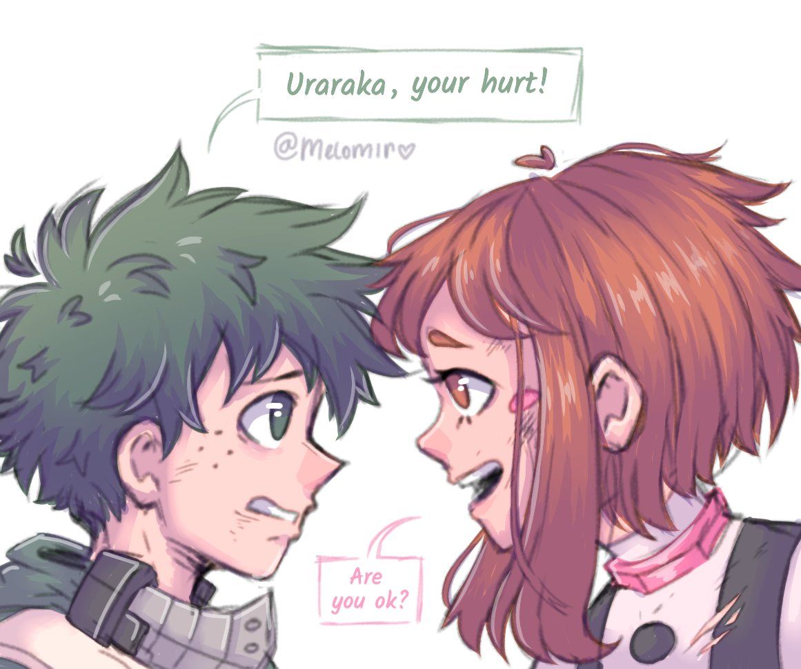 What Deku first saw when coming back to his senses by @Melomlr | Scrolller