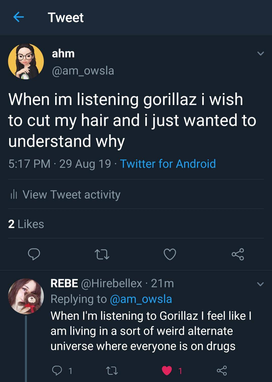 What does gorillaz make you feel? | Scrolller