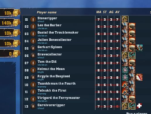 What does the Pause symbol next to the player name mean? Can't seem to find it anywhere else ...