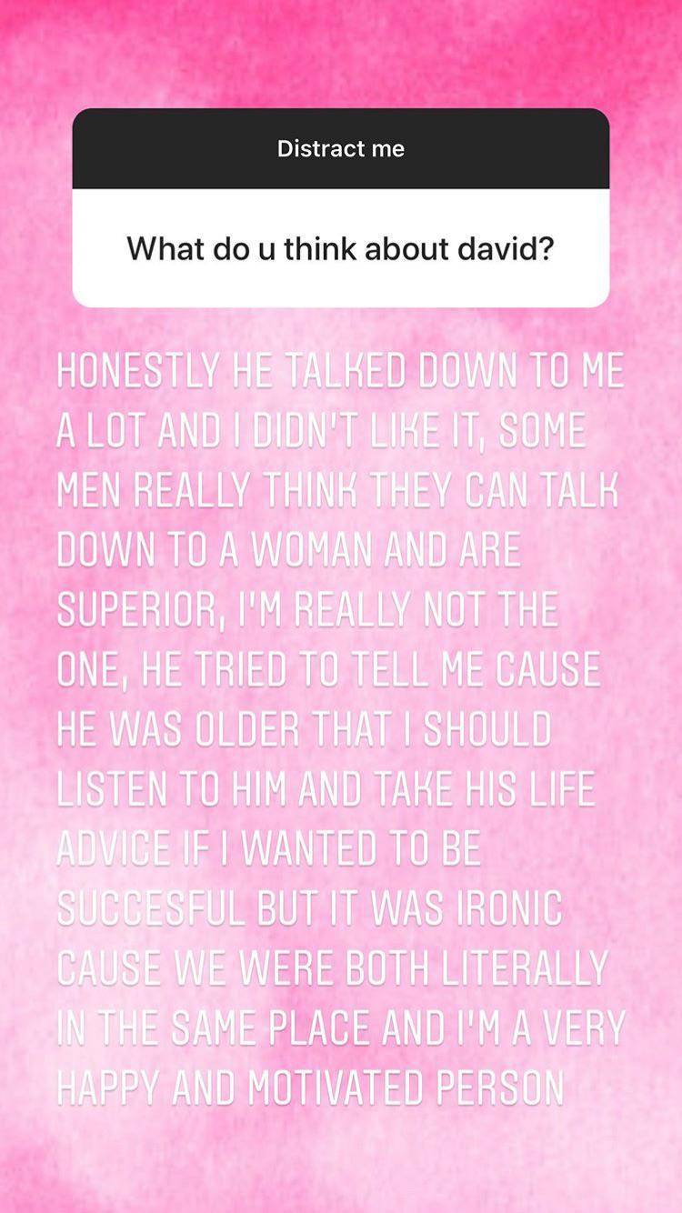 What Haley thinks about David | Scrolller