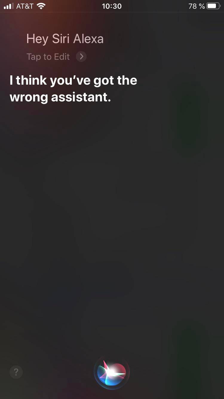 What happens when you say Alexa to siri | Scrolller