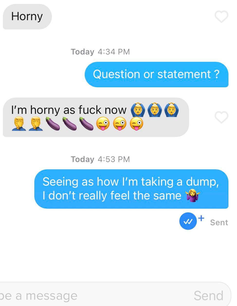 What it’s like to be a female on tinder... | Scrolller