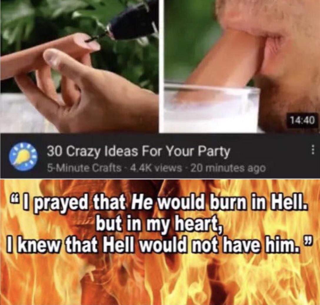 What kind of Psychopath came up with this shit! “Crazy” is a huge understatement this is an ...