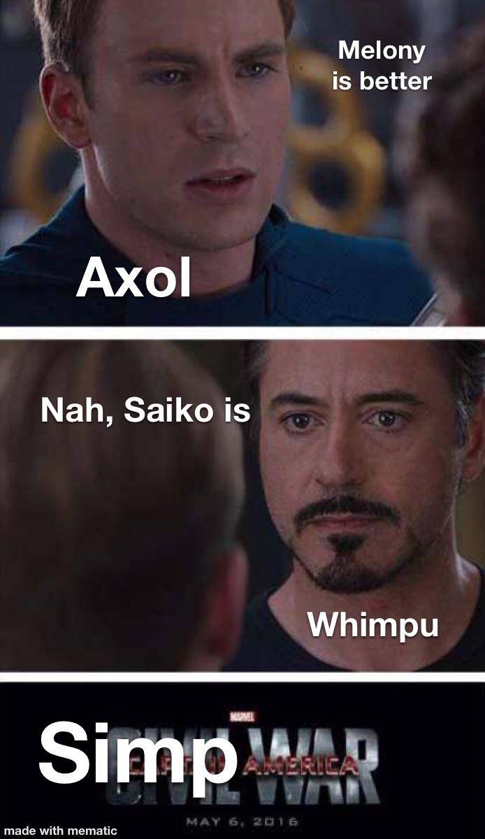 What simp wars should’ve been | Scrolller