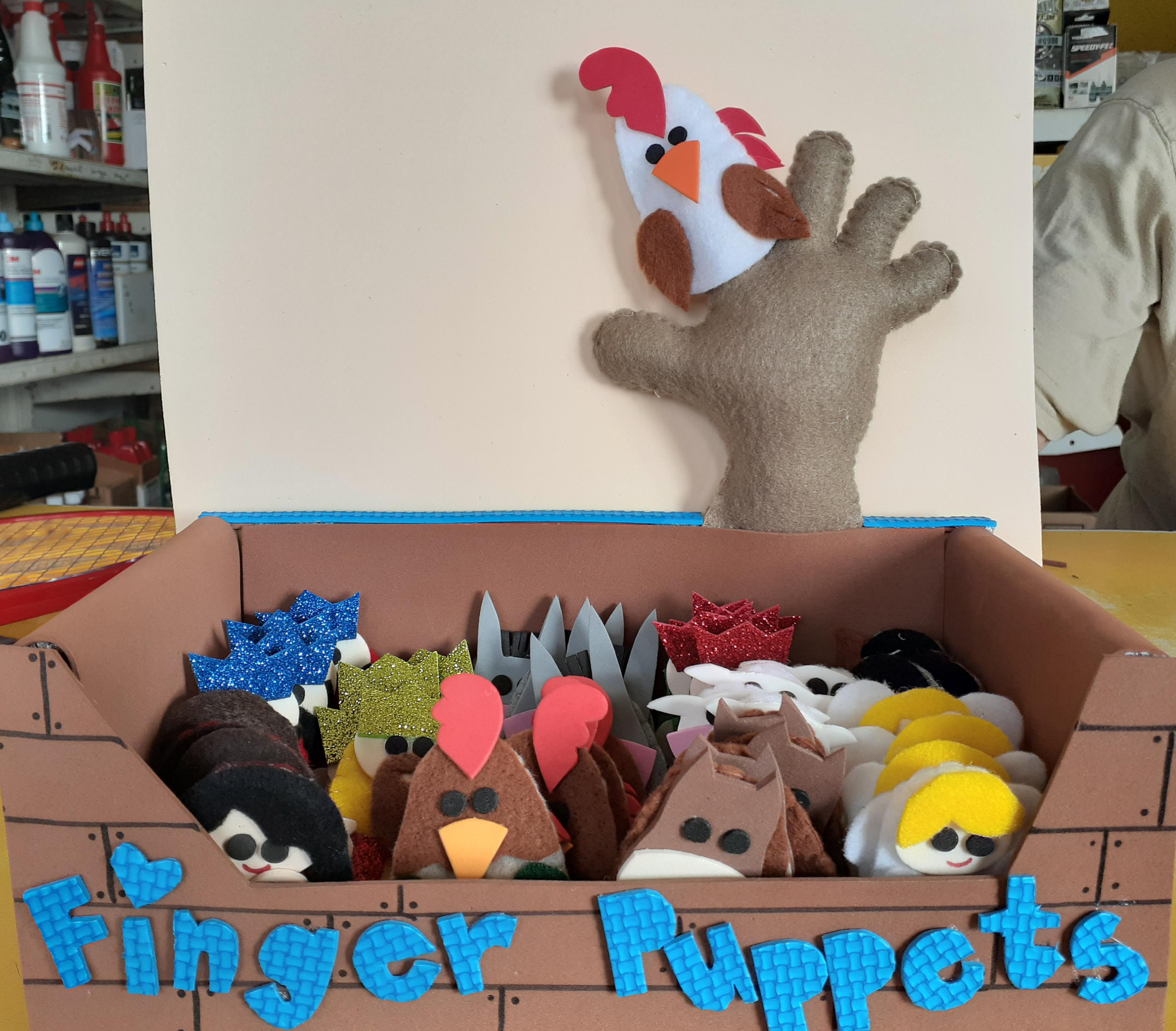 what you guys think about my finger puppets display? | Scrolller