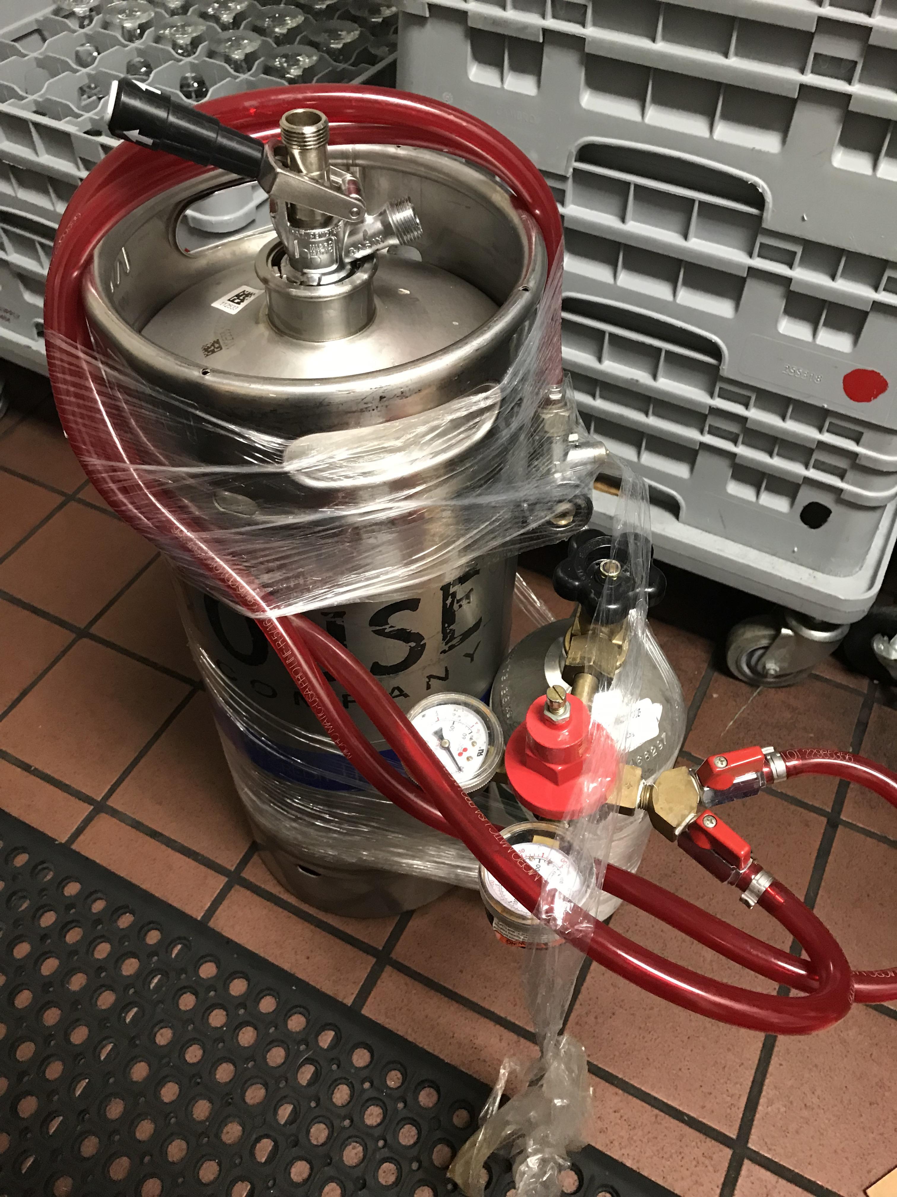 When a customer returns the keg/Jockey box... | Scrolller