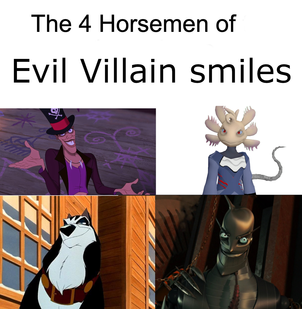 When a person smiles like that. You know they're the villain | Scrolller