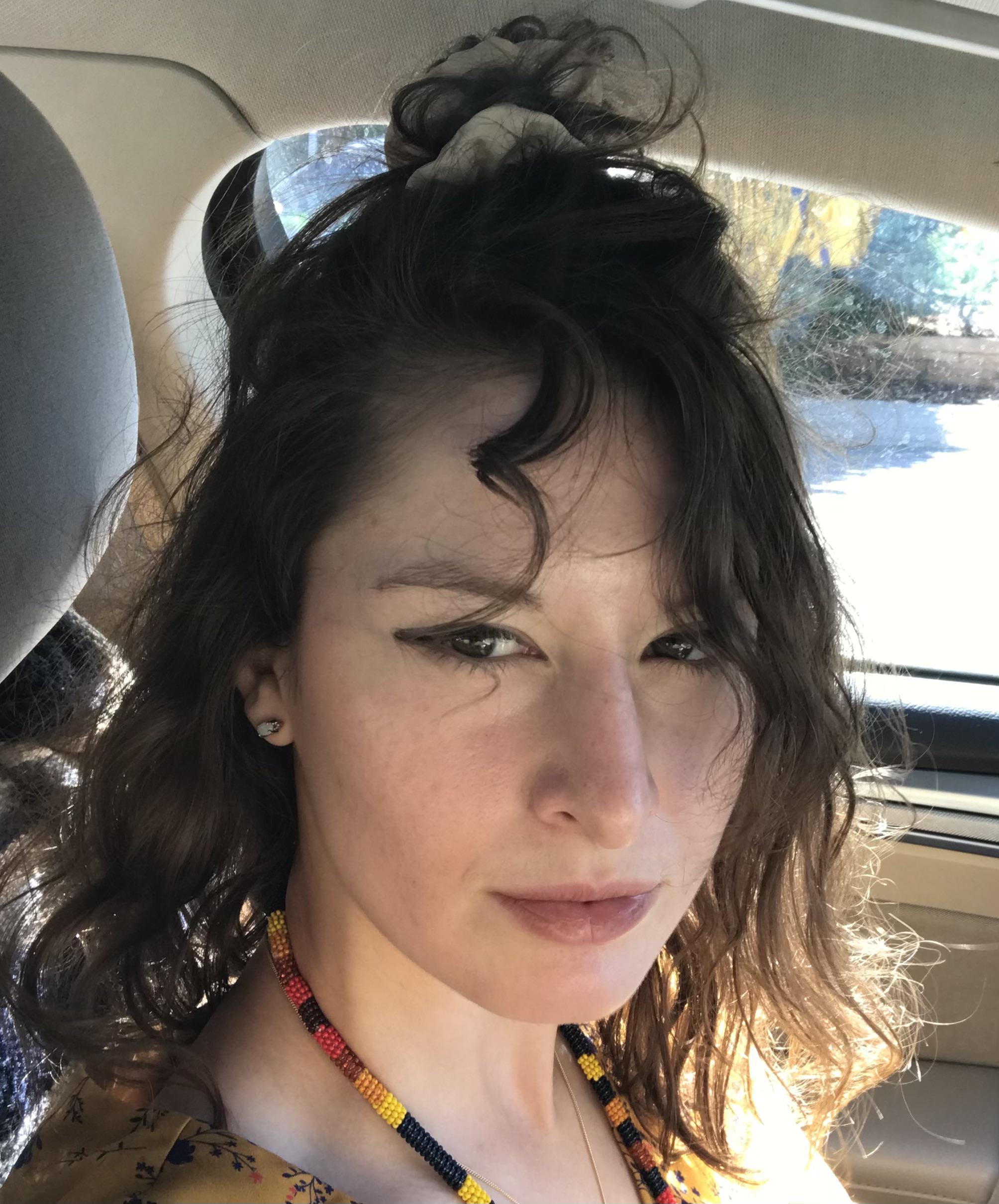 When “curly bangs” work as expected...for a single strand | Scrolller