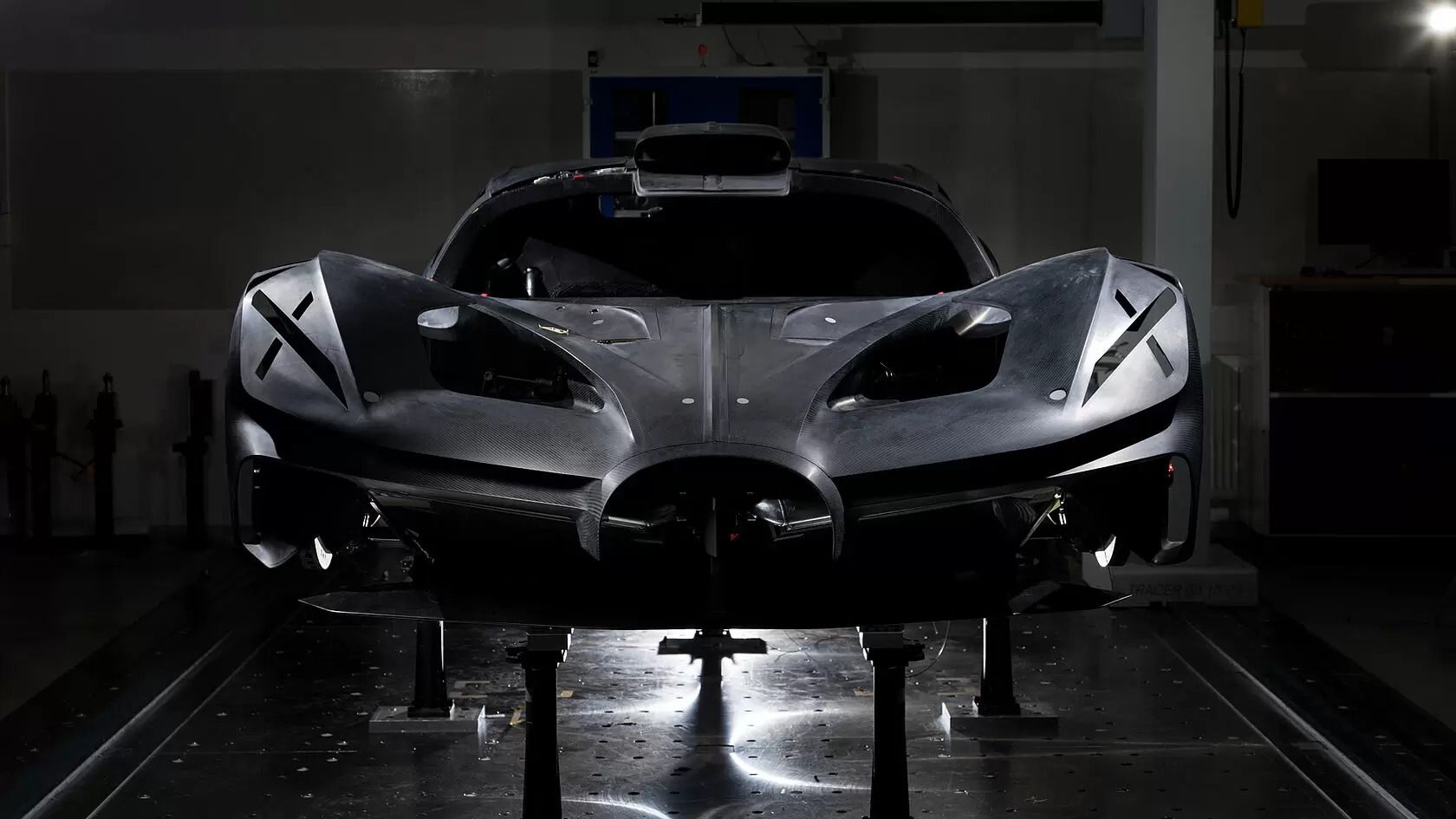 When design becomes a reality. The Bugatti Bolide during the assembly process | Scrolller