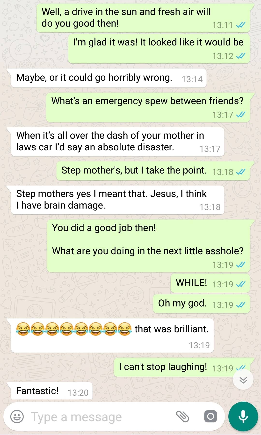 When discussing a hangover... | Scrolller