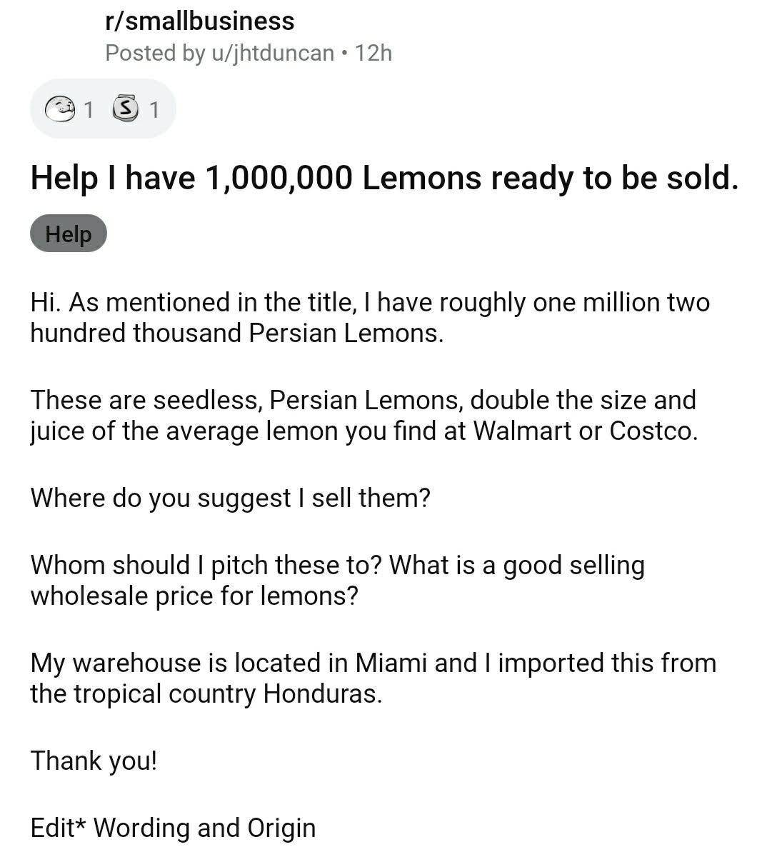 Cave Johnson bought too many combustible lemons. | Scrolller