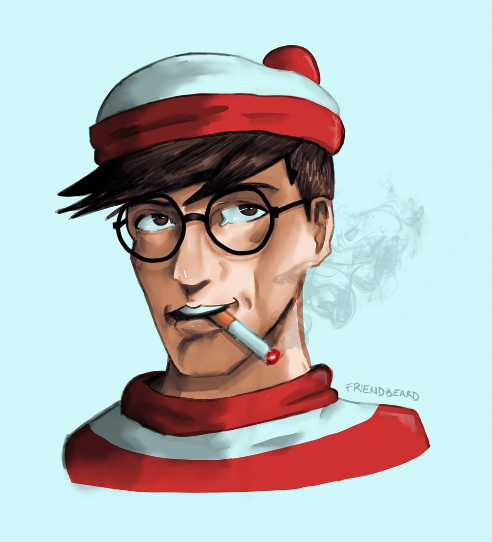 Where's Wally - the original hipster. | Scrolller