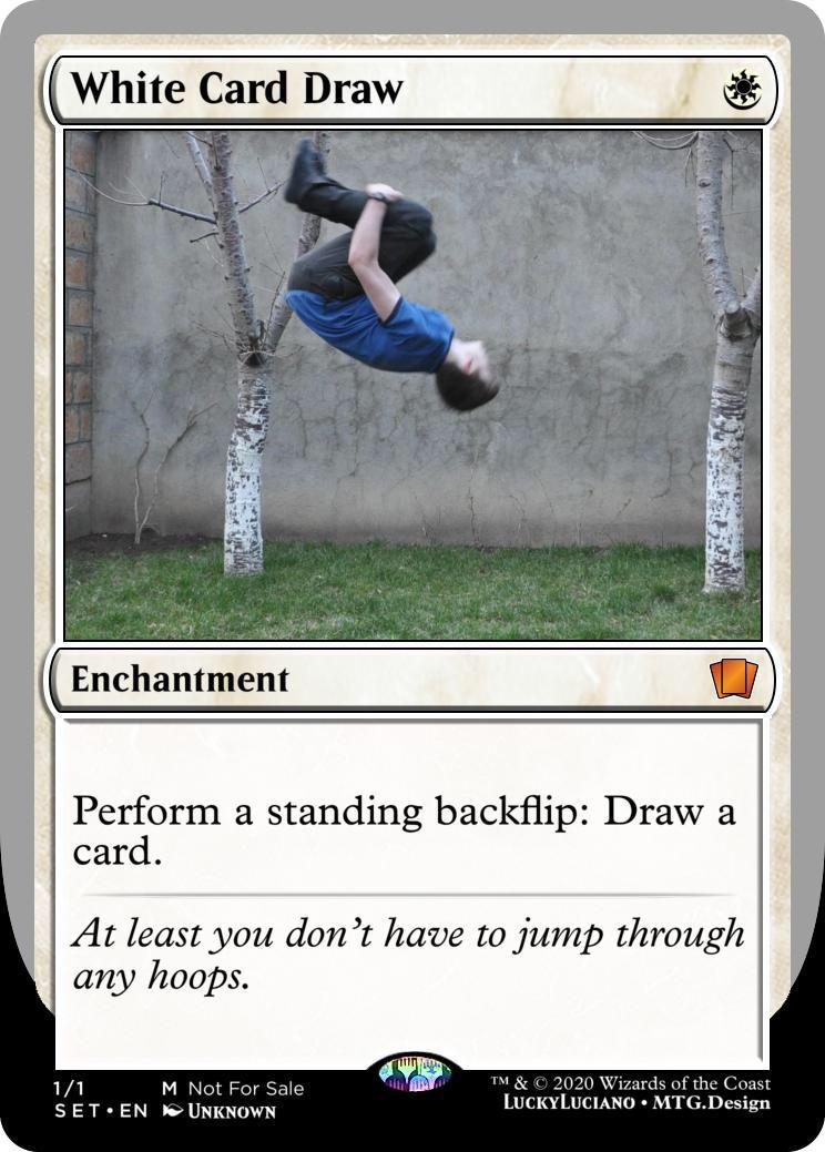 White card draw joke #5429107 | Scrolller