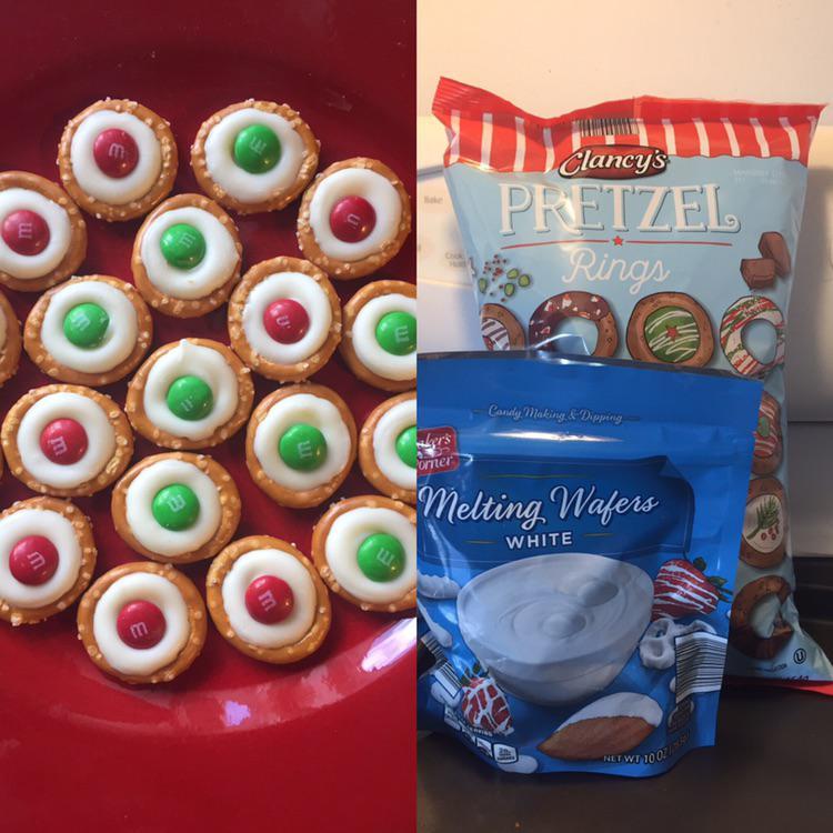 White chocolate pretzel rings | Scrolller