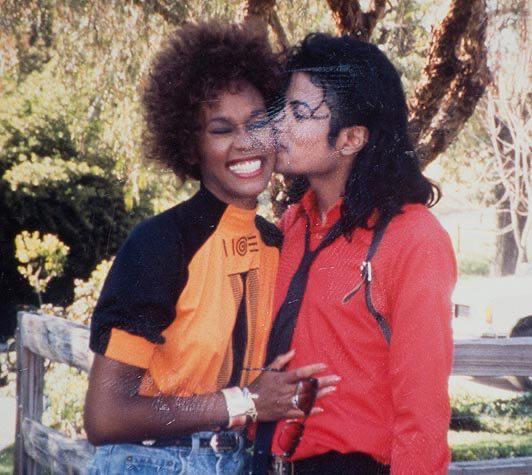 Whitney Houston and Michael | Scrolller