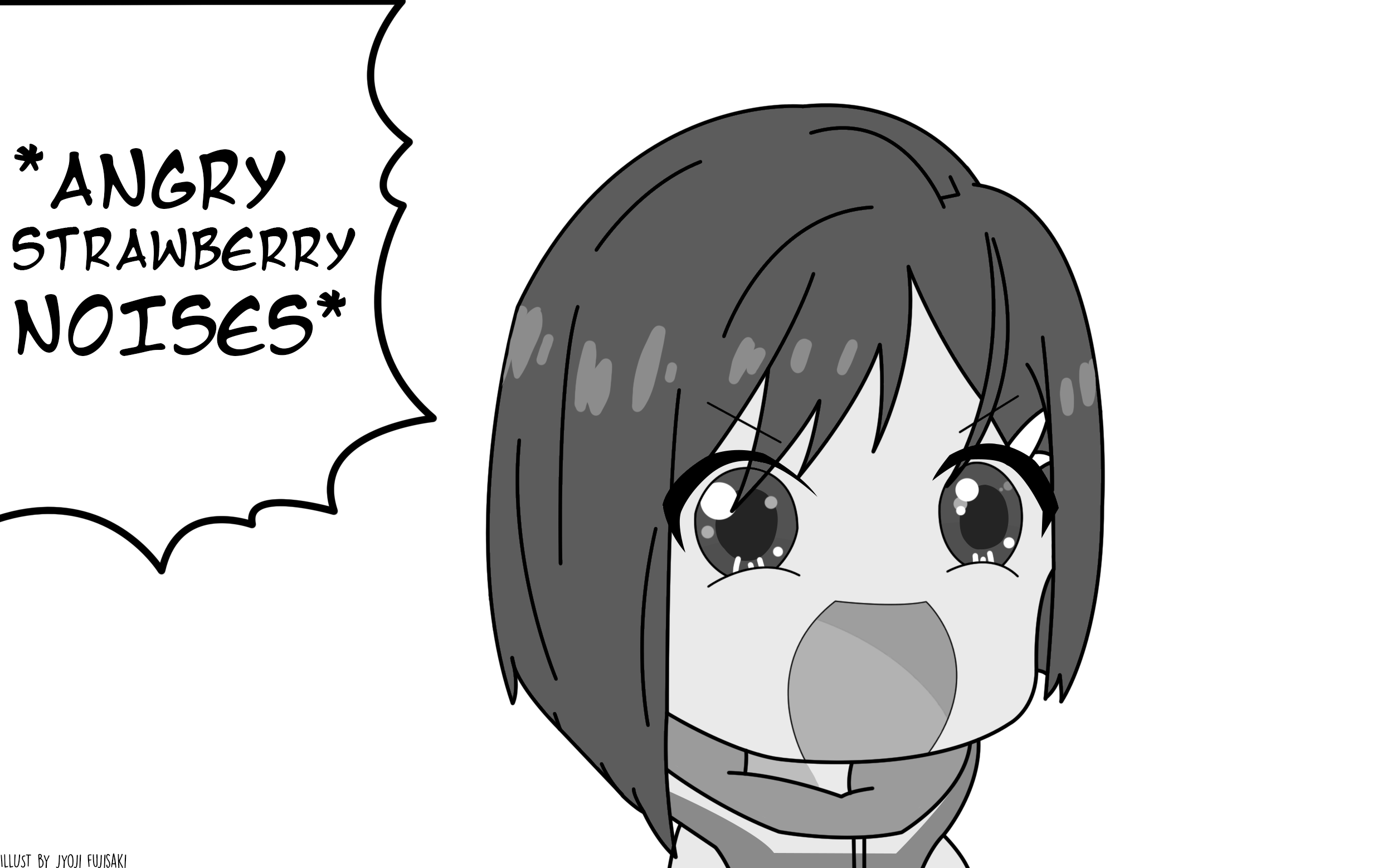 Who wants an angry strawberry? ;3 | Scrolller